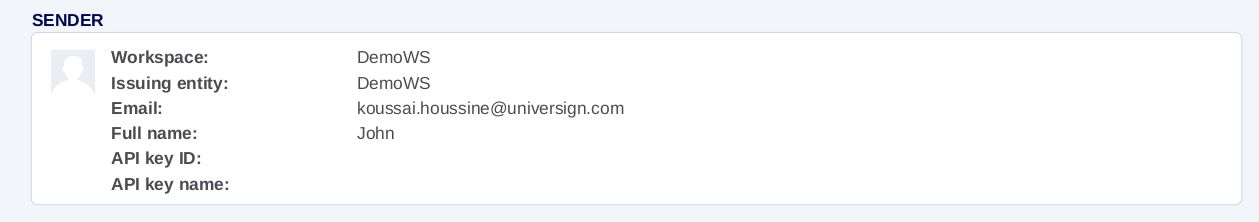 El Documento probatorio | Guía de Usuario Universign